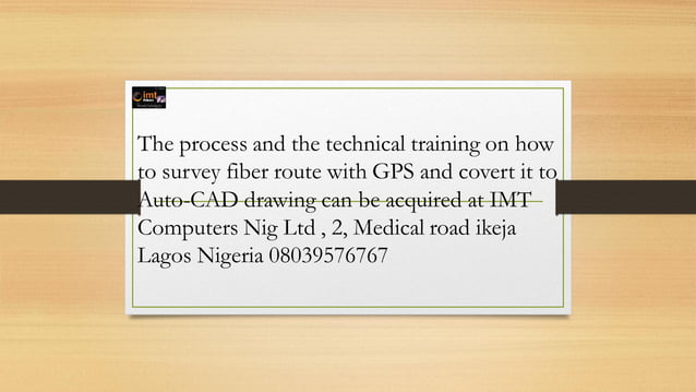 FIBER OPTIC PROJECT AS-BUILT DRAWING (ABD) | PDF | Geography | Science