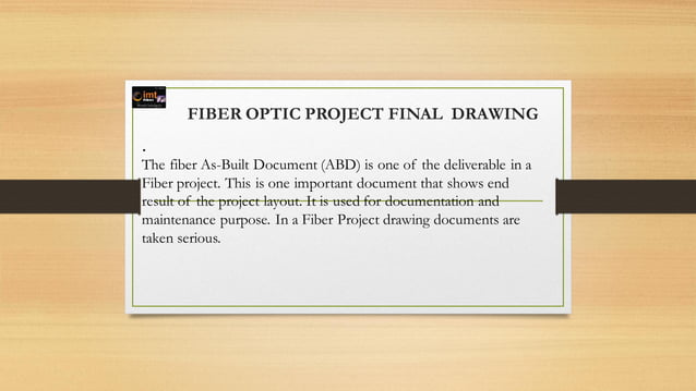 FIBER OPTIC PROJECT AS-BUILT DRAWING (ABD) | PDF | Geography | Science