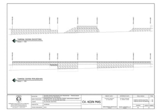 CONTOH ASBUILT DRAWING TALUD RABERAS.pdf