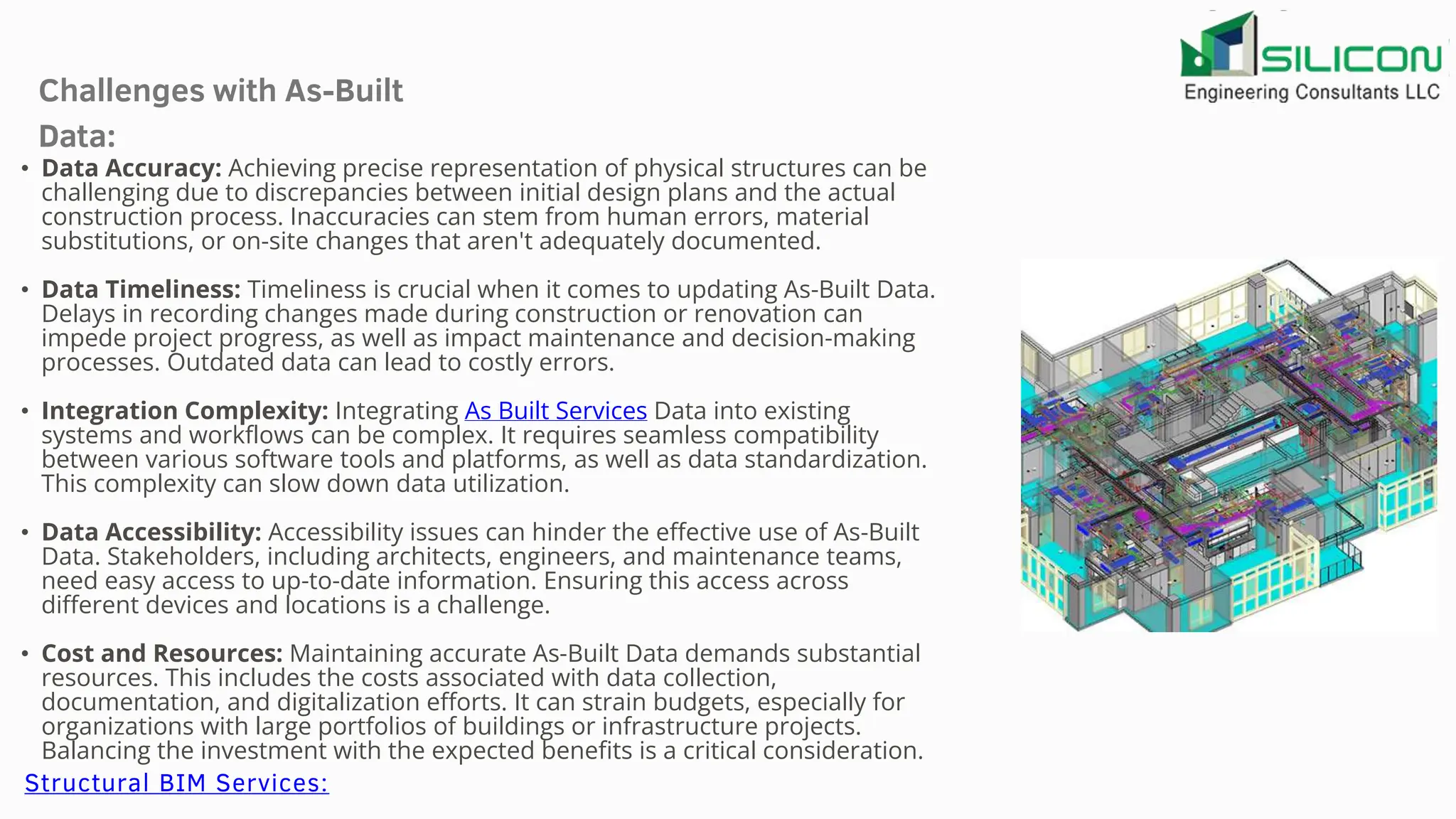 As Built to BIM Services | Silicon Engineering Consultants LLC.pptx
