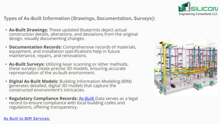 As Built to BIM Services | Silicon Engineering Consultants LLC.pptx