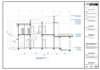 (gambar kerja untuk perencenaan bangunan | PDF