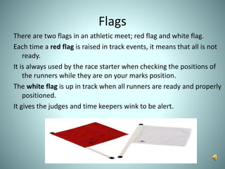 EQUIPMENT THAT ARE USED WHEN OFFICIATING ATHLETES | PPTX