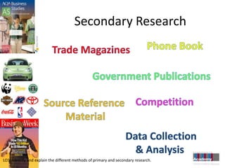 AS business studies market research | PPTX