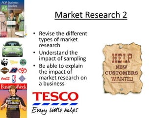 AS business studies market research | PPTX | Business | Business and ...