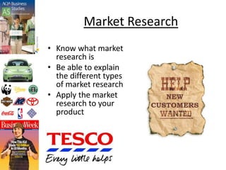 AS business studies market research | PPTX