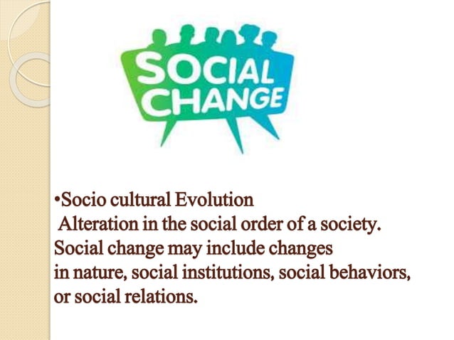 Agents of social change | PPT