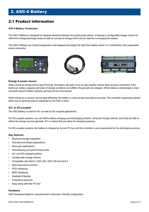 Asc 4 data sheet 4921240529 uk (1) | PDF