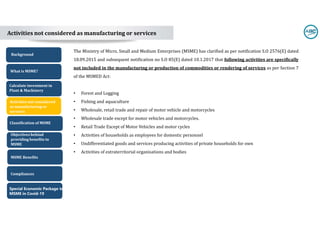 ASC - Classification of micro small and medium enterprises (MSME ...
