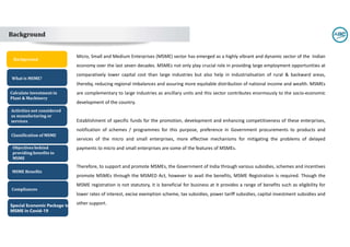 ASC - Classification of micro small and medium enterprises (MSME ...