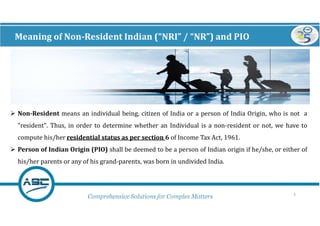 Taxability on Non-Resident Indian | PDF