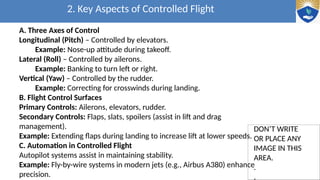 Need of control for Airplane consists of three primary controls | PPTX