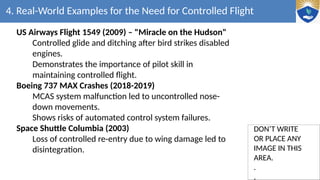 Need of control for Airplane consists of three primary controls | PPTX