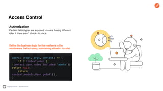Don't Panic: A Developer's Guide to Building Secure GraphQL APIs | PPT