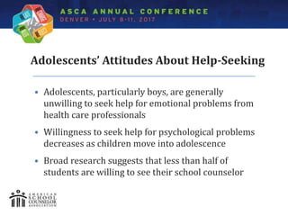 Spotlight Stigma and Barriers: Examining Secondary Students' Attitudes ...