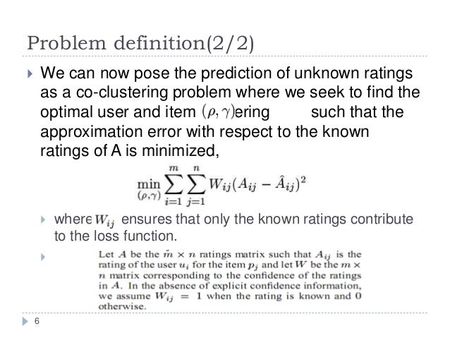 A Scalable Collaborative Filtering Framework Based On Co Clustering