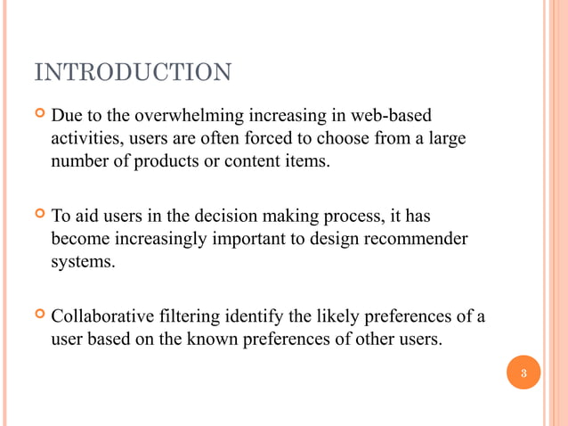 A Scalable Collaborative Filtering Framework Based On Co Clustering Ppt