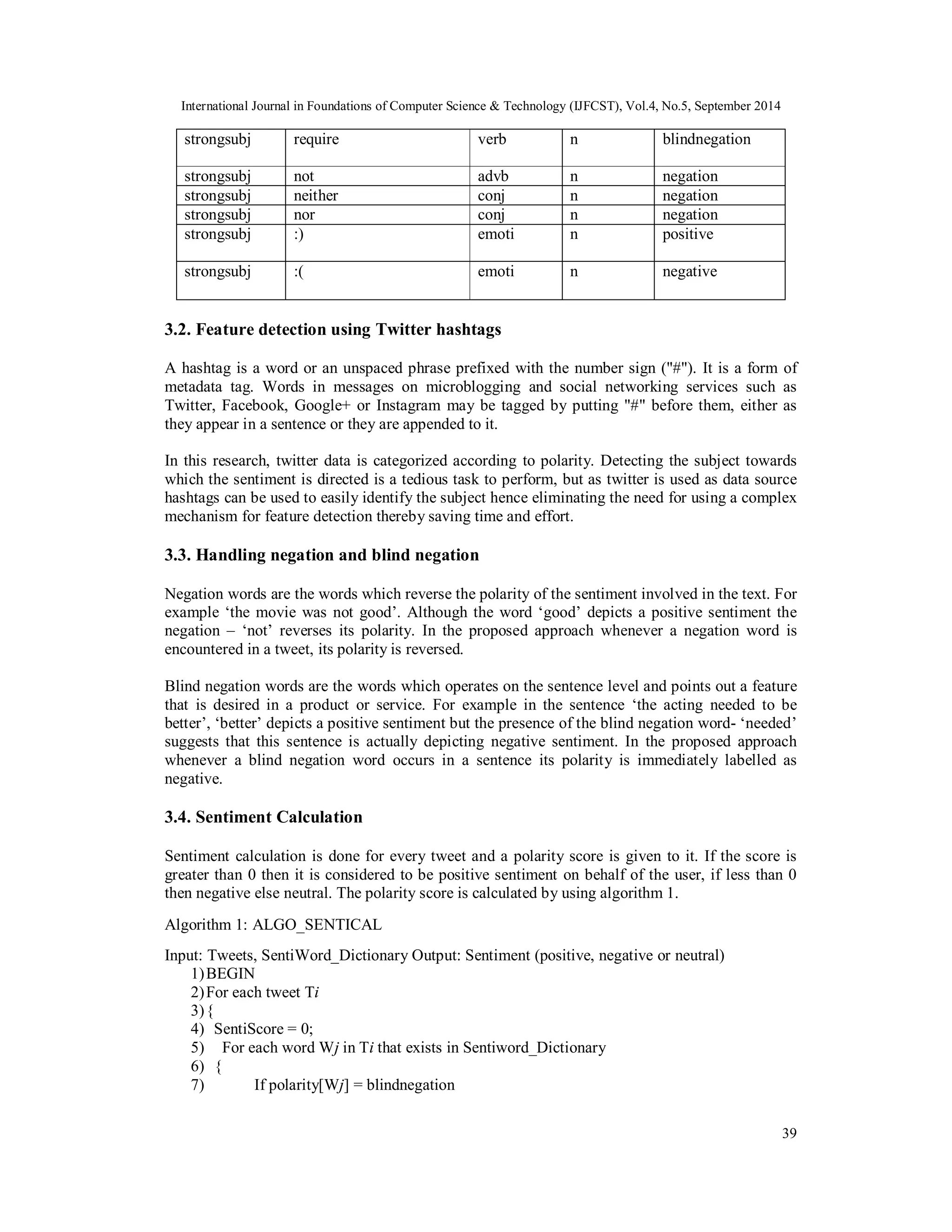 A scalable, lexicon based technique for sentiment analysis | PDF
