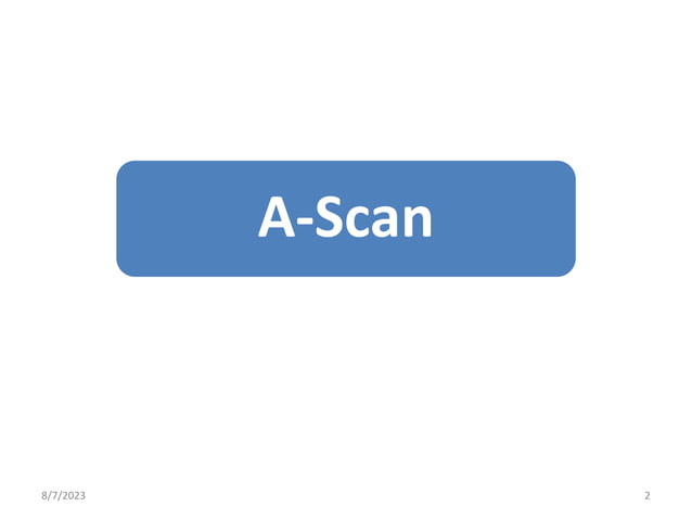 A SCAN, B SCAN & BIOMETRY---19.pptx | Eye and Vision Conditions ...