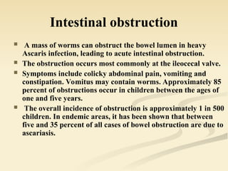 ASCARIASIS in Human : Medical Parasitology | PPT