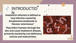 ASCARIASIS AND HOOKWORM PRESENTATION MICROBIOLOGY | PPTX