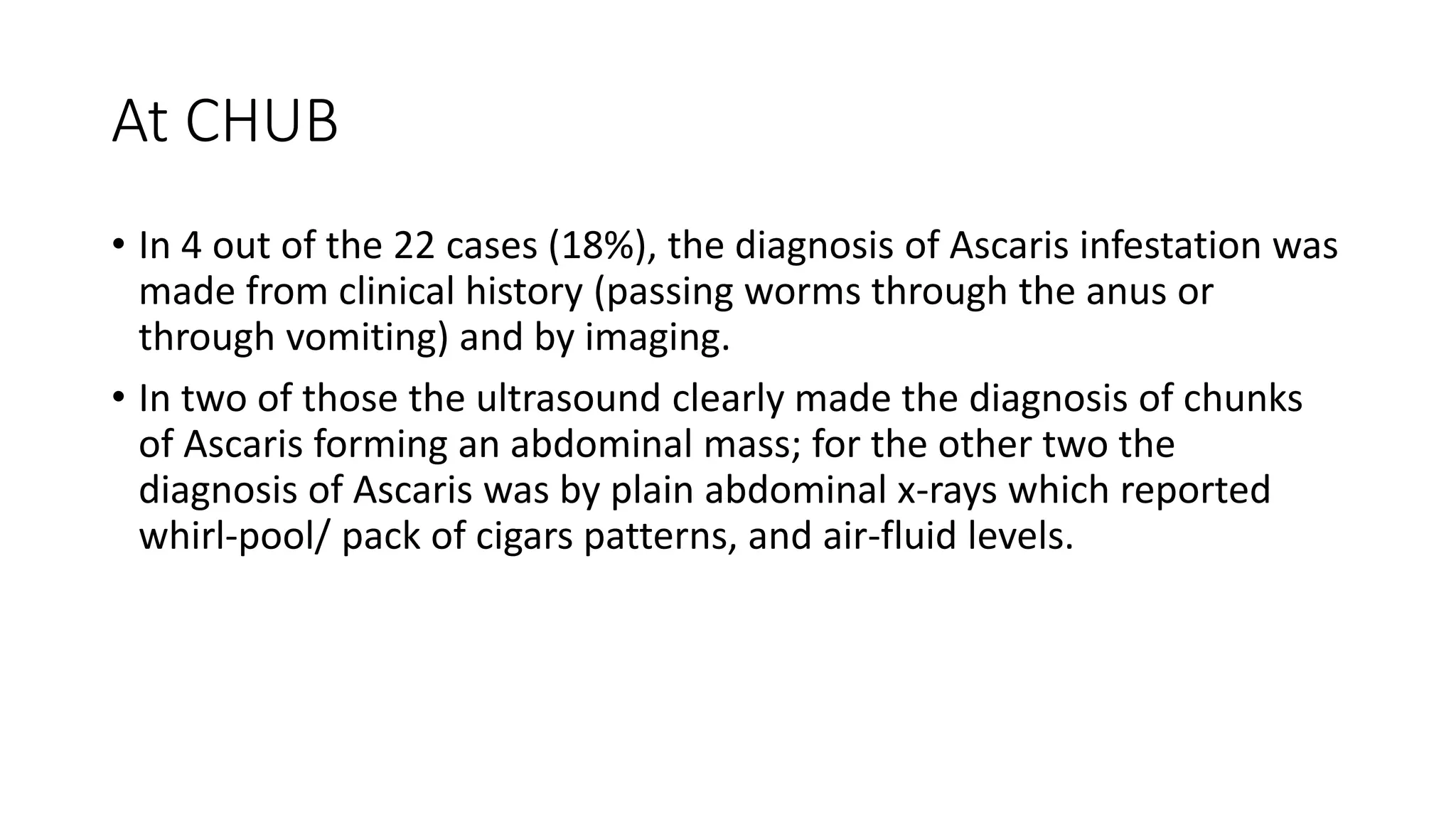 Ascaris and its surgical complications.pptx