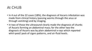 Ascaris and its surgical complications.pptx