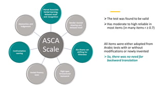 ASCA scale presentation at CoSCIE conference .ppsx