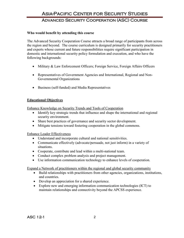 Asc course description.april_3_2012 | PDF