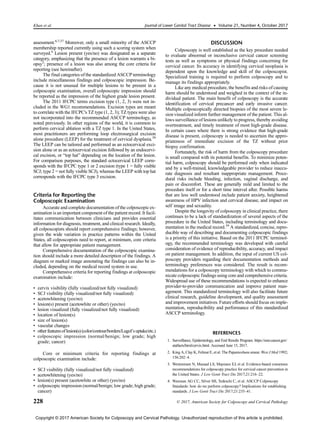 Asccp colposcopy standards___role_of_colposcopy,.3 | PDF