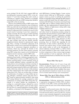 Asccp guidelines 2012 cx cancer prevention | PDF