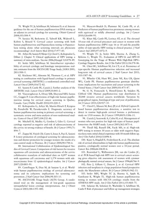 Asccp guidelines 2012 cx cancer prevention | PDF | Cancer | Diseases ...