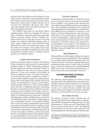 Asccp guidelines 2012 cx cancer prevention | PDF