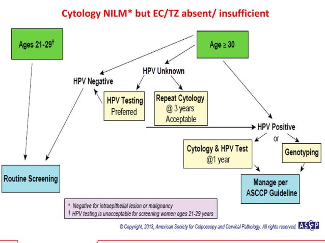 Asccp management guidelines august 2014 ppt. Dr. Sharda Jain /Dr Jyoti ...