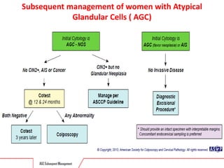 Asccp management guidelines august 2014 ppt. Dr. Sharda Jain /Dr Jyoti ...