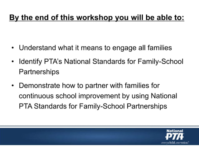 ASCD 2014 National PTA School of Excellence | PPT