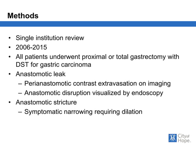 Outcomes Using Double-Staple Technique for Esophagoenteric Anastomosis ...
