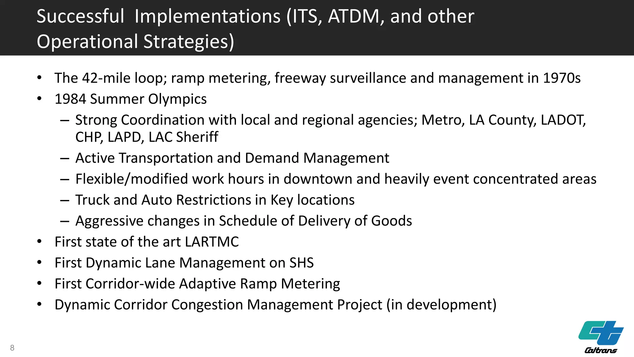 Caltrans District 7 Connected Corridors Pilot on I-210 | PDF