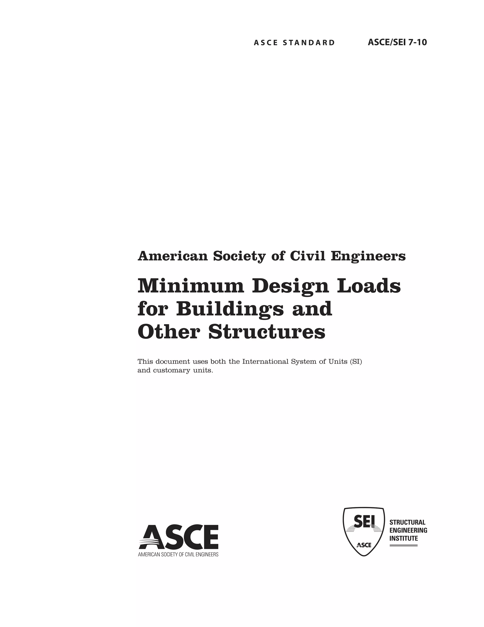 ASCE/SEI 7-10 | PDF