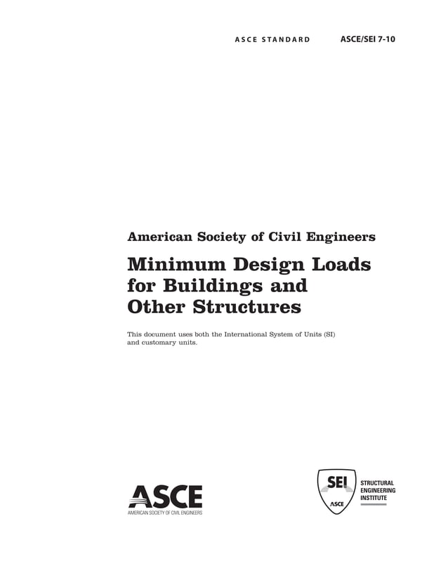 ASCE/SEI 7-10 | PDF