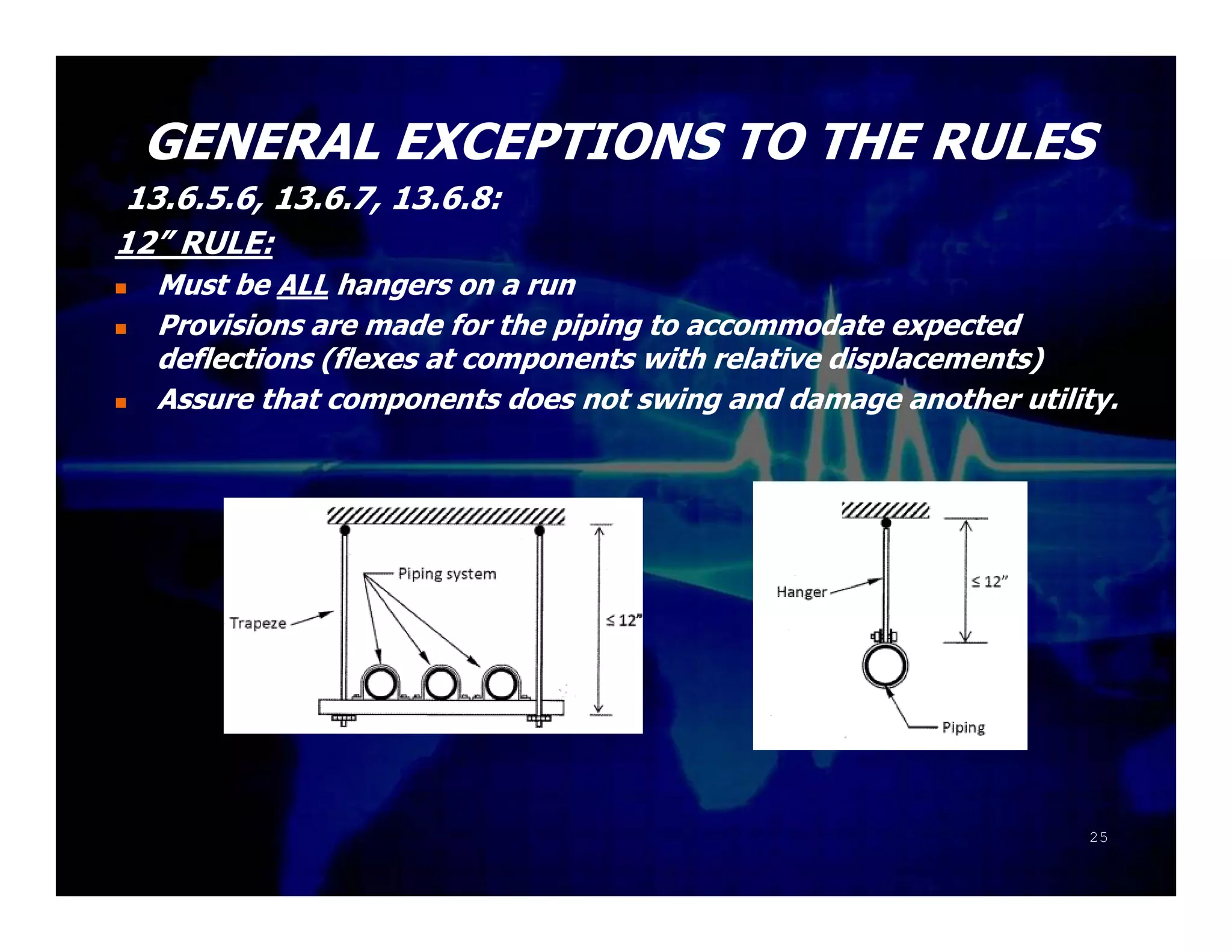 Asce 7 10 presentation on seismic bracing for mep systems | PDF