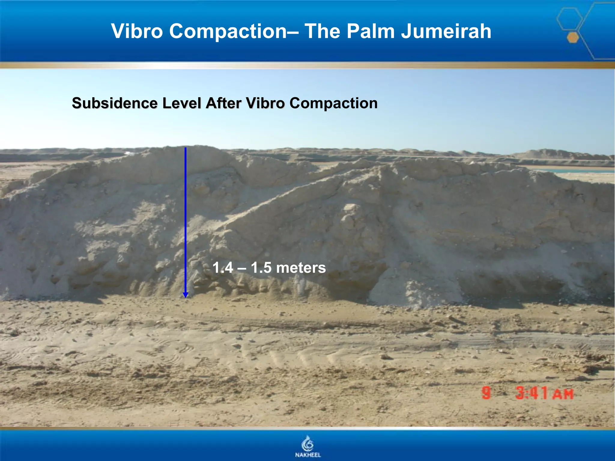 Soil Densification is a Strategic Need for the Palm Island Development ...