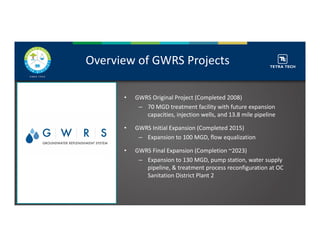ASCE OC - EWRI: OCWD Mid-Basin Injection: Centennial Park Project | PDF