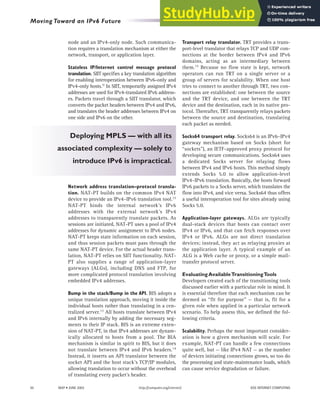 A Scenario-Based Review Of IPv6 Transition Tools | PDF
