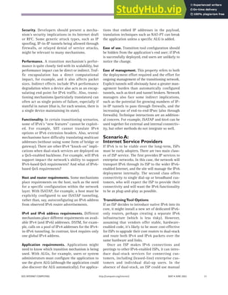 A Scenario-Based Review Of IPv6 Transition Tools | PDF