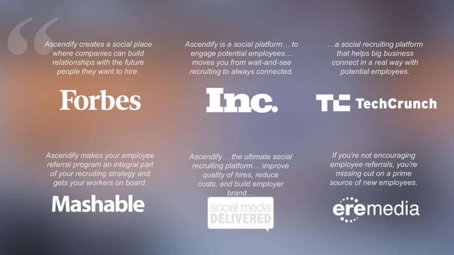 Meet Ascendify's Talent Cloud Platform | PPT