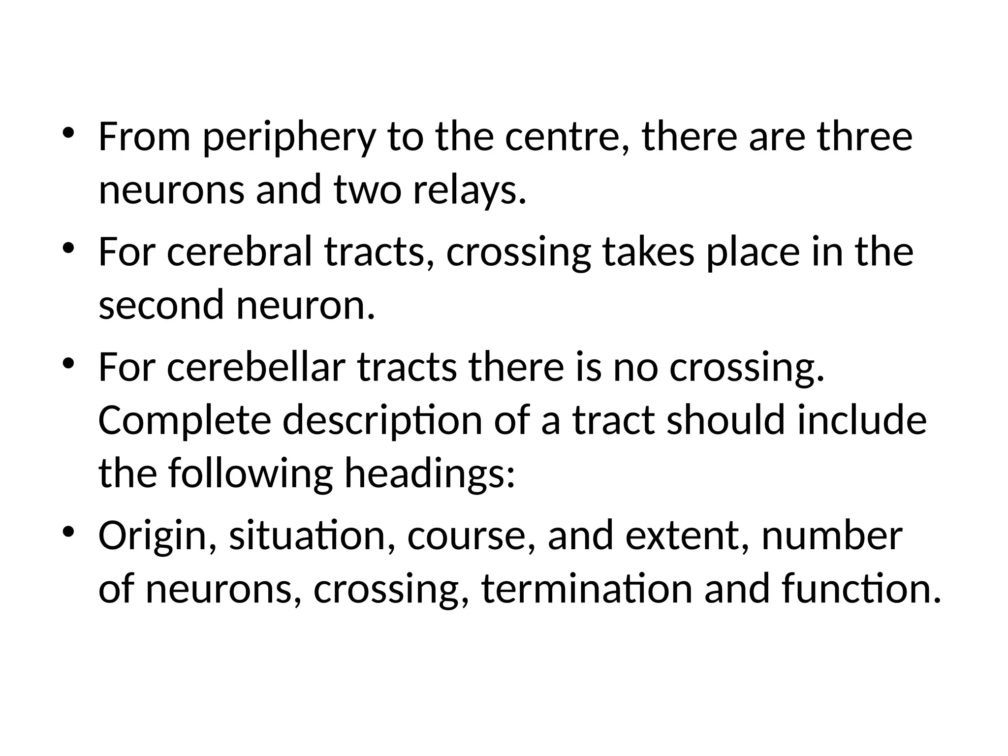 ASCENDING AND DESCENDING TRACTS.pptx FOR MEDICAL STUDENTS | PPTX
