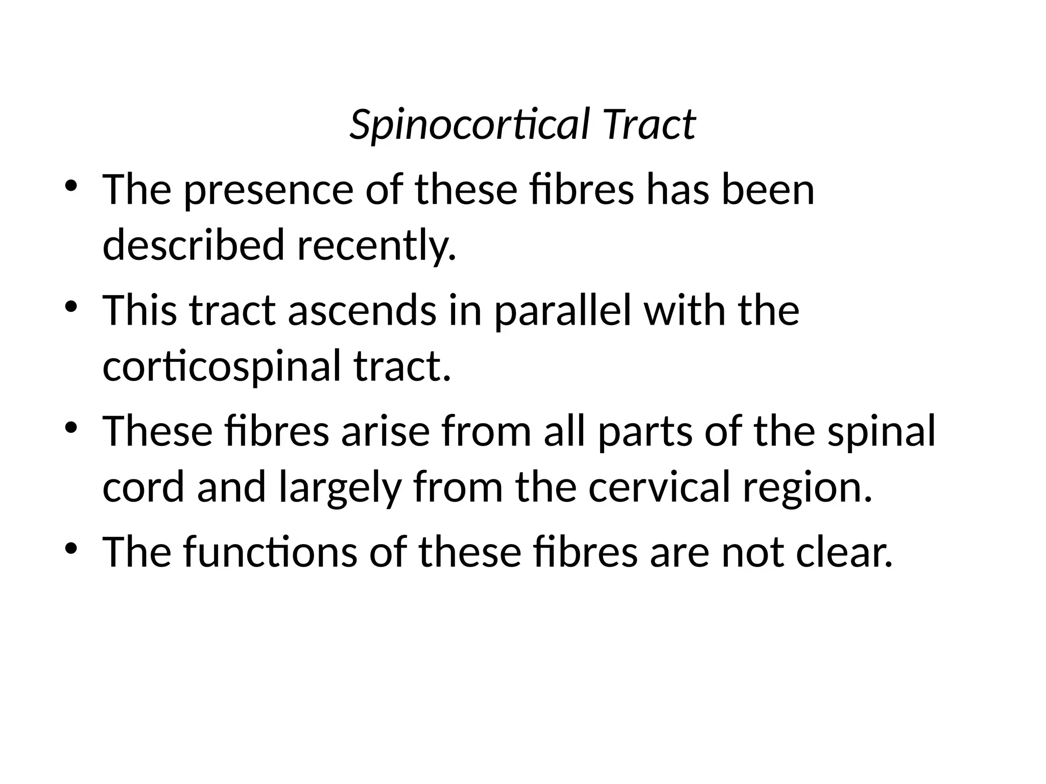 ASCENDING AND DESCENDING TRACTS.pptx FOR MEDICAL STUDENTS | PPTX
