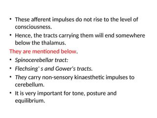 ASCENDING AND DESCENDING TRACTS.pptx FOR MEDICAL STUDENTS | PPTX