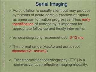 Ascending aortic dilatation associated with bav copy | PPTX | Heart and ...